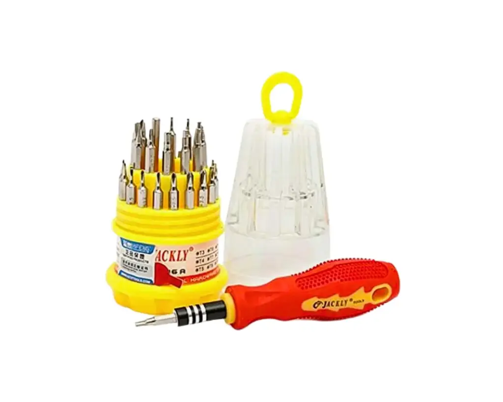 Tool Kit Jackly (6036) (31 in 1) For Multi Purpose | Hamza Traders